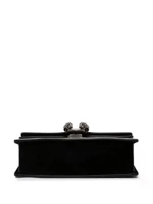 Gucci Medium Gg Supreme Dionysus Crossbody Bag - Black