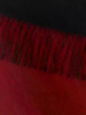 VIVIENNE WESTWOOD Double Face Fringed Scarf