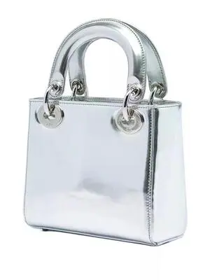 Dior Mini Lady Satchel - Silver