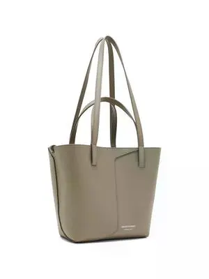 Emporio Armani Logo-print Leather Shoulder Bag