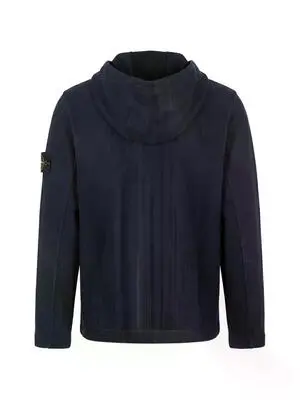 Stone Island Logo-patch Zip-up Hoodie