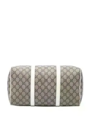 Gucci Gg Supreme Joy Boston Bag - White