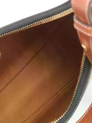 Celine Mini Triomphe Coated Canvas Ava Shoulder Bag