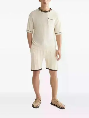Scotch & Soda Knitted Cotton T-shirt