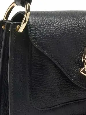 COCCINELLE Logo Plaque Tote Bag - Black