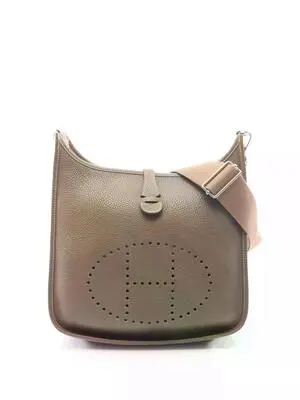 Hermès 2019 Clemence Evelyne Iii Pm Crossbody Bag - Brown