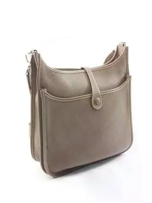 Hermès Clemence Evelyne Iii Pm Crossbody Bag - Brown