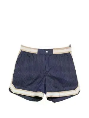 CHE Baller Pinstriped Swim Shorts - Blue