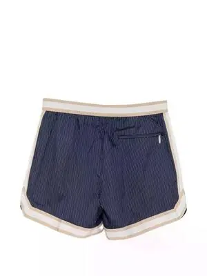 CHE Baller Pinstriped Swim Shorts - Blue