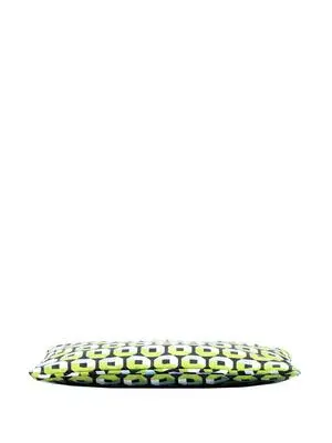 Prada Tessuto Printed Wristlet Clutch Bag