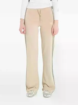 Adidas Side-stripe Track Pants - Neutrals