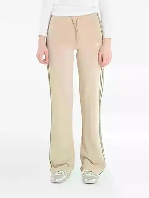 Adidas Side-stripe Track Pants - Neutrals