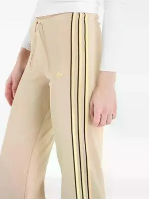Adidas Side-stripe Track Pants - Neutrals