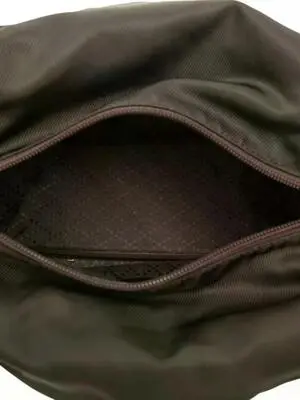 Gucci Nylon Bamboo Handbag