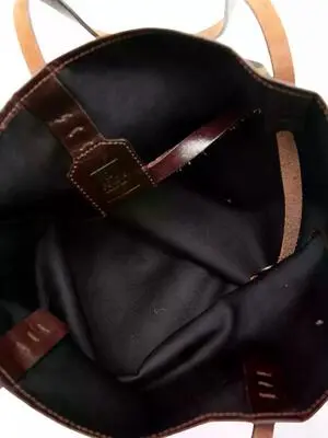 Fendi Zucca Canvas Tote Bag