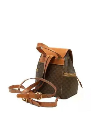 Celine 1996 Macadam Coated Canvas Backpack