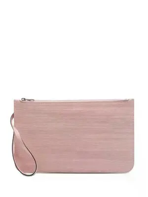 LOUIS VUITTON 2016 Epi Neverfull Pouch - Pink