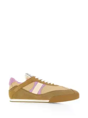 Chloé Kick Panelled Sneakers - Brown