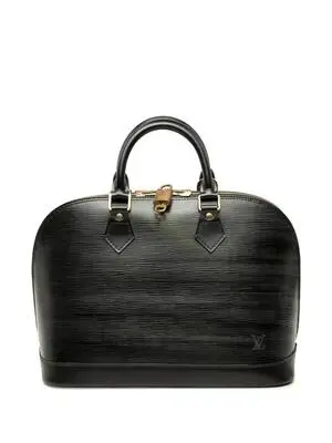 LOUIS VUITTON 1996 Epi Alma Pm Handbag - Black