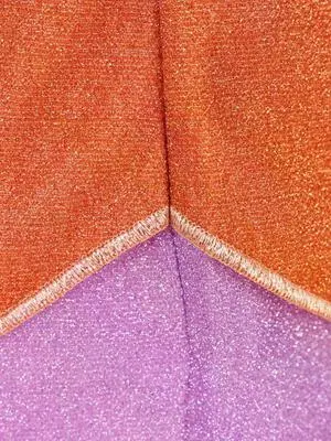 Oseree Lumière Double Asymmetrical Mini Skirt