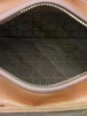 Dior Patent Cannage Lady Satchel - Brown