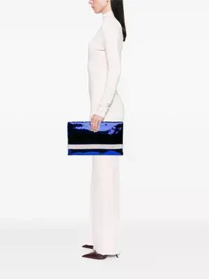 Prada Sequin Pochette Clutch Bag
