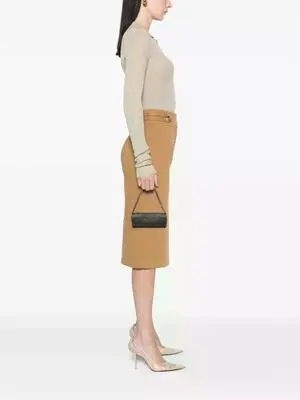 LOUIS VUITTON Monogram Canvas Papillon Pochette Handbag - Brown