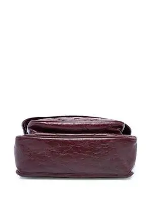Saint Laurent Medium Crinkled Calfskin Niki Shoulder Bag - Red