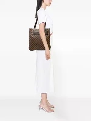 LOUIS VUITTON Damier Ebene Clifton Tote Bag