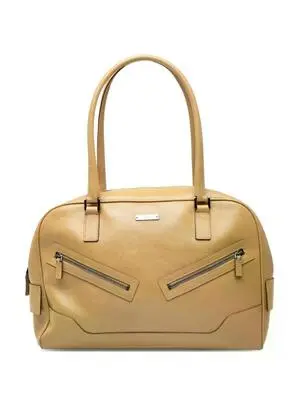 Gucci 2000-2015 Calfskin Handbag - Brown
