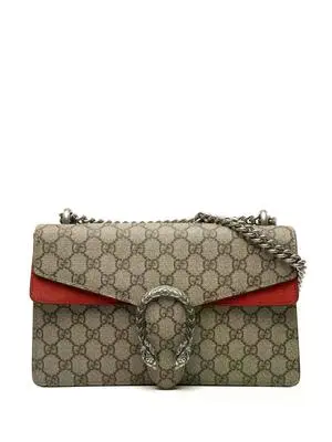 Gucci 2016-2026 Medium Gg Supreme Dionysus Shoulder Bag - Neutrals