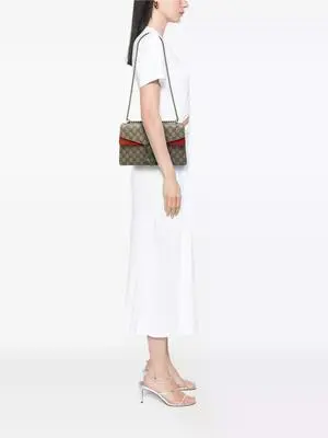 Gucci 2016-2026 Medium Gg Supreme Dionysus Shoulder Bag - Neutrals