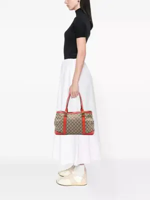 Gucci Gg Canvas Miss Gg Tote Bag - Neutrals