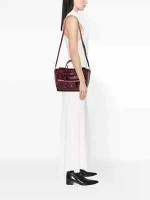 Balenciaga Bel Air Carry All Tote Satchel - Red