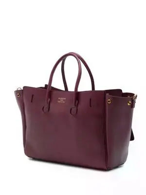 Balenciaga Bel Air Carry All Tote Satchel - Red
