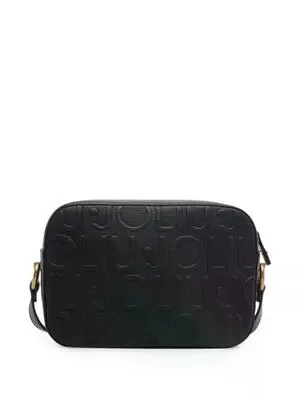 Liu Jo Medium Logo-embossed Crossbody Bag - Black