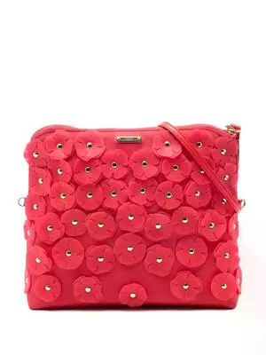 Burberry 2000-2017 Pvc Prorsum Petal Crossbody Bag - Red