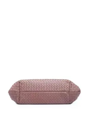 Bottega Veneta Medium Nappa Intrecciato Capri Tote Bag - Pink