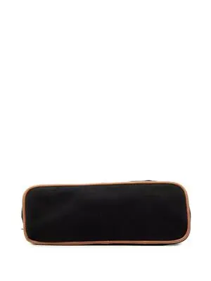 Hermès Toile Bolide Trousses De Voyage Pm Vanity Bag - Black