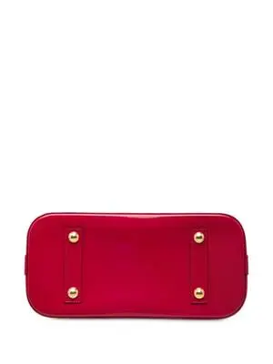 LOUIS VUITTON Monogram Vernis Alma Pm Handbag