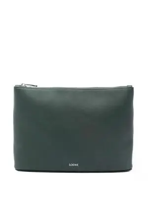 Loewe Leather Logo Clutch Bag