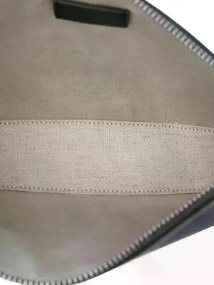 Loewe Leather Logo Clutch Bag