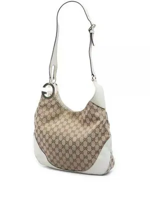 Gucci Gg Canvas Charlotte Crossbody Bag - White