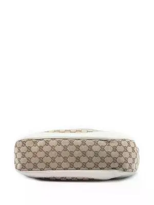 Gucci Gg Canvas Charlotte Crossbody Bag - White