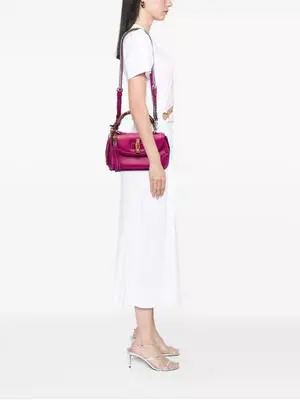 Gucci Bamboo Top Handle Bag Satchel - Pink