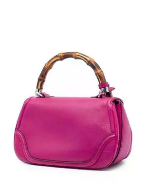 Gucci Bamboo Top Handle Bag Satchel - Pink
