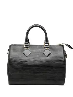 LOUIS VUITTON 1996 Epi Speedy 25 Boston Bag - Black