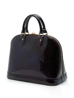 LOUIS VUITTON 2014 Monogram Vernis Alma Pm Handbag
