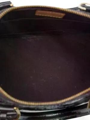 LOUIS VUITTON 2014 Monogram Vernis Alma Pm Handbag