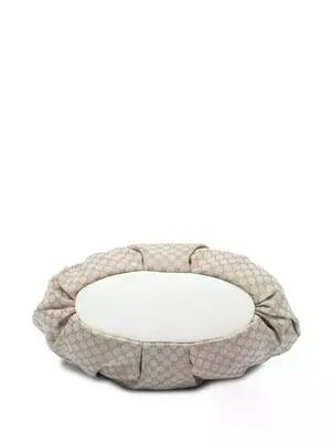 Celine 2009 Macadam Canvas Pillow Satchel